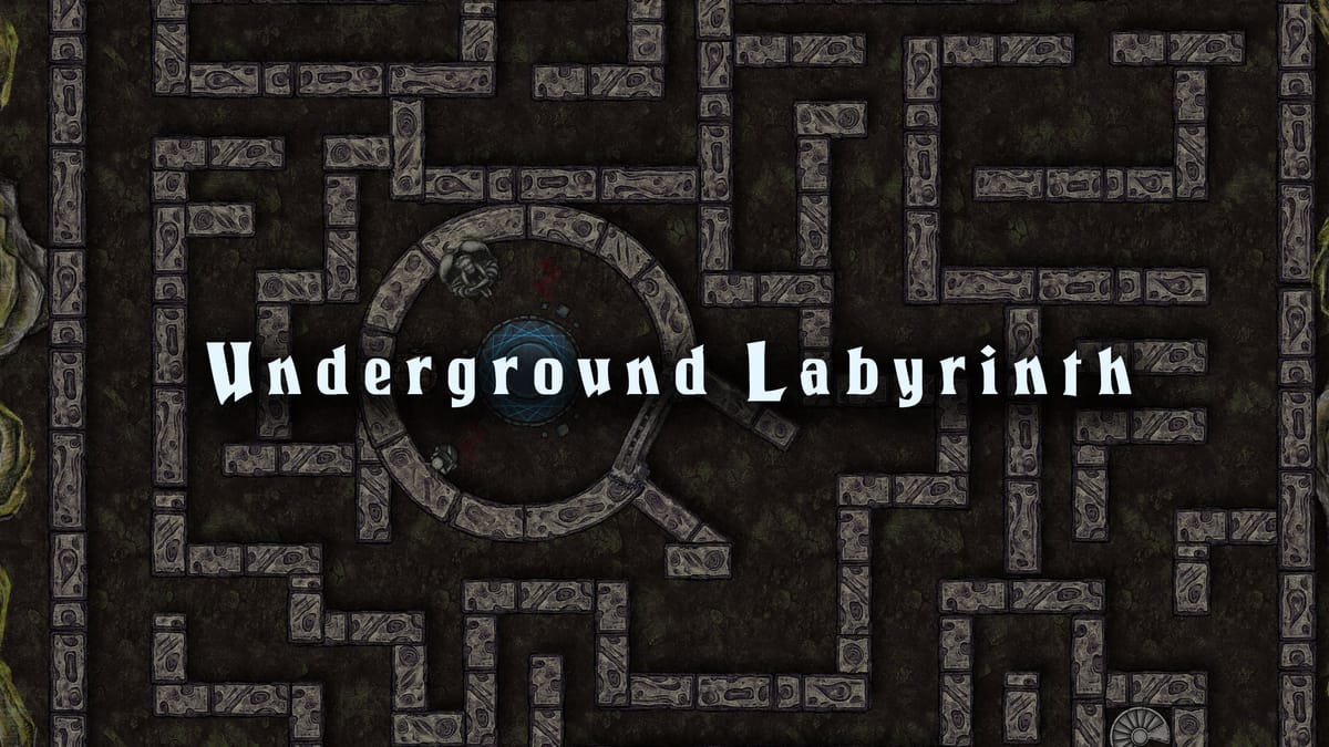 Any world underground labyrinth