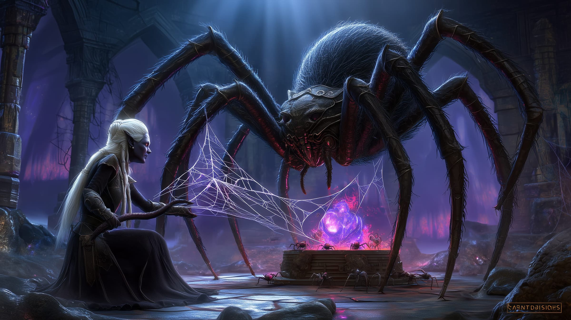 Thalyrra Zyn'raen - The High Priestess of Lolth