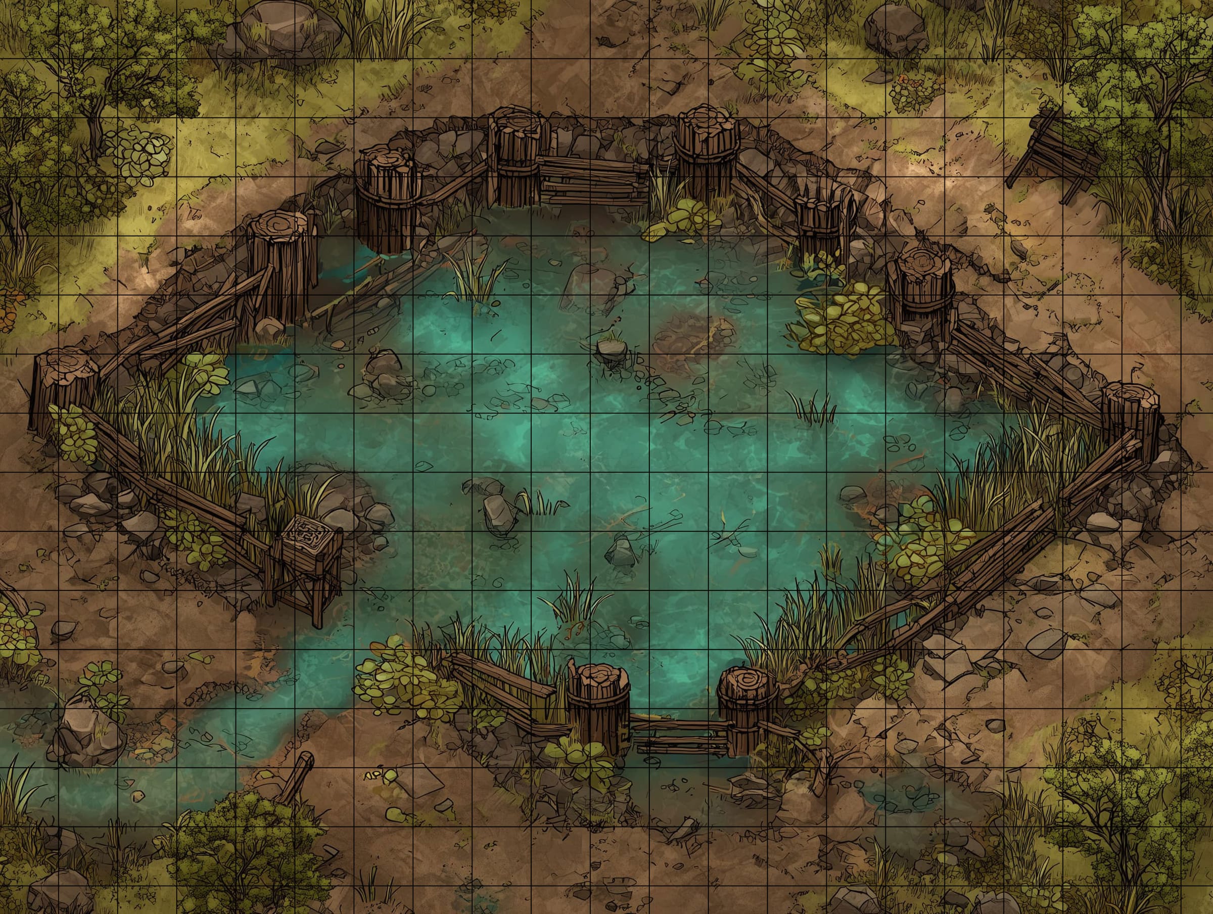 Marsh Border Skirmish Ground